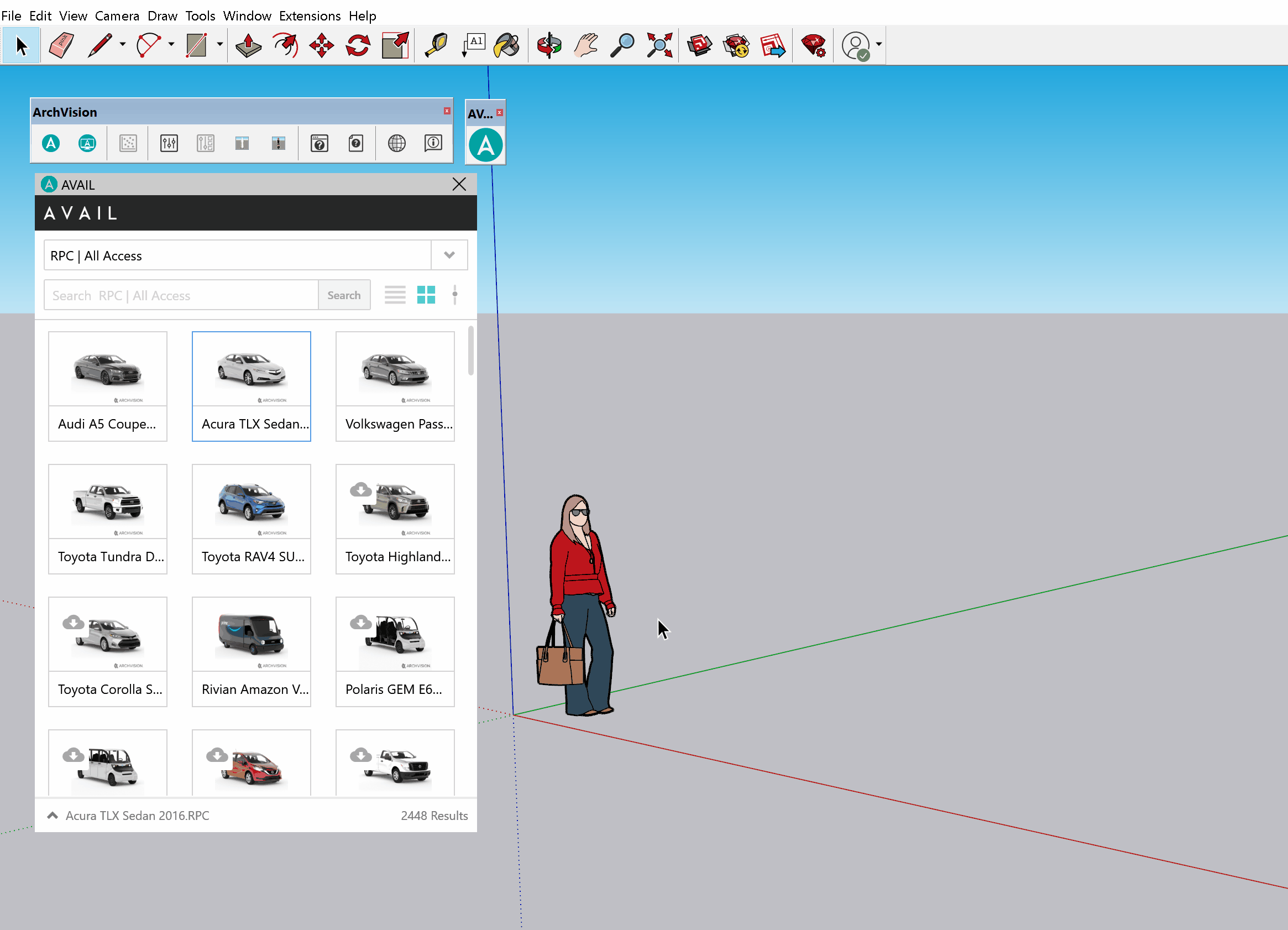 ArchVision RPC for SketchUp - Quick Start
